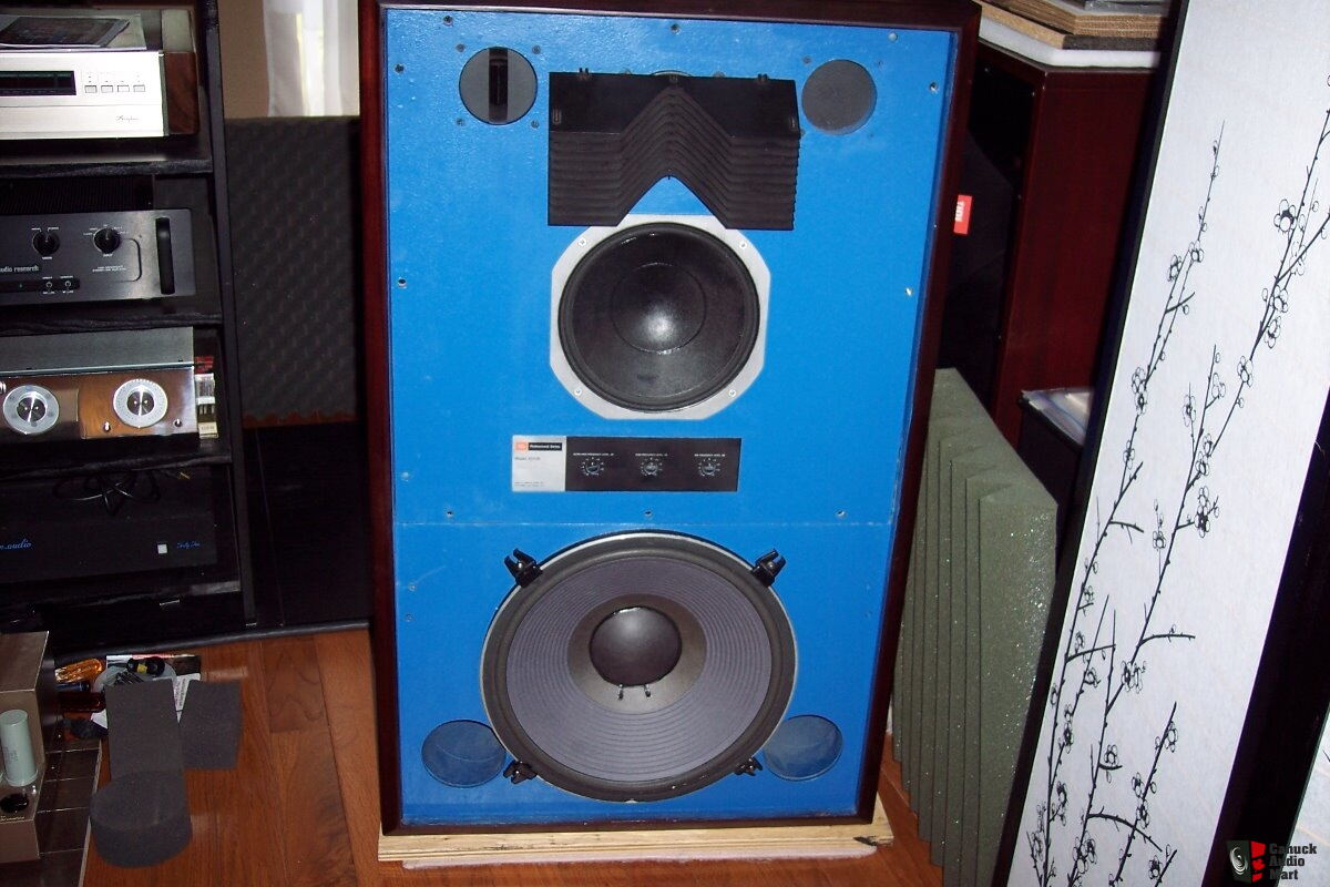 JBL 4343-B Blue Face Studio Monitor For Trade - Canuck Audio Mart