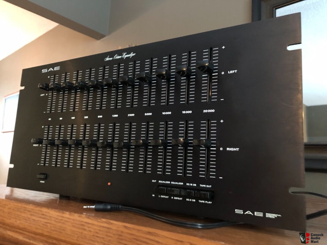 Serviced 1976 SAE Mark MK XXVII 27 Stereo Octave 11 Band Per Channel ...