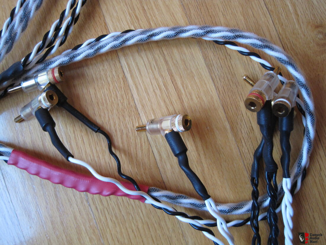 Totem Tress bi-wire speaker cables with banana connectors (sale pending ...
