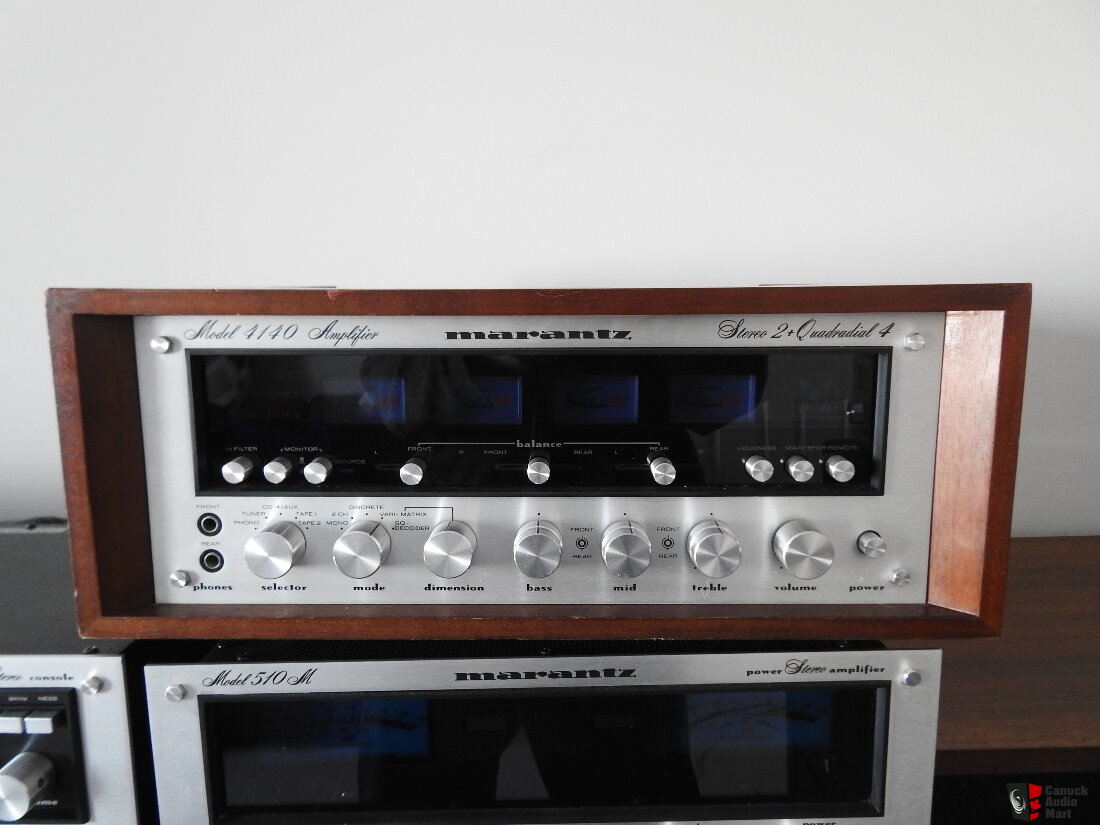 Marantz 4140 Quadradial Integrated Amplifier Fully Restored Photo ...