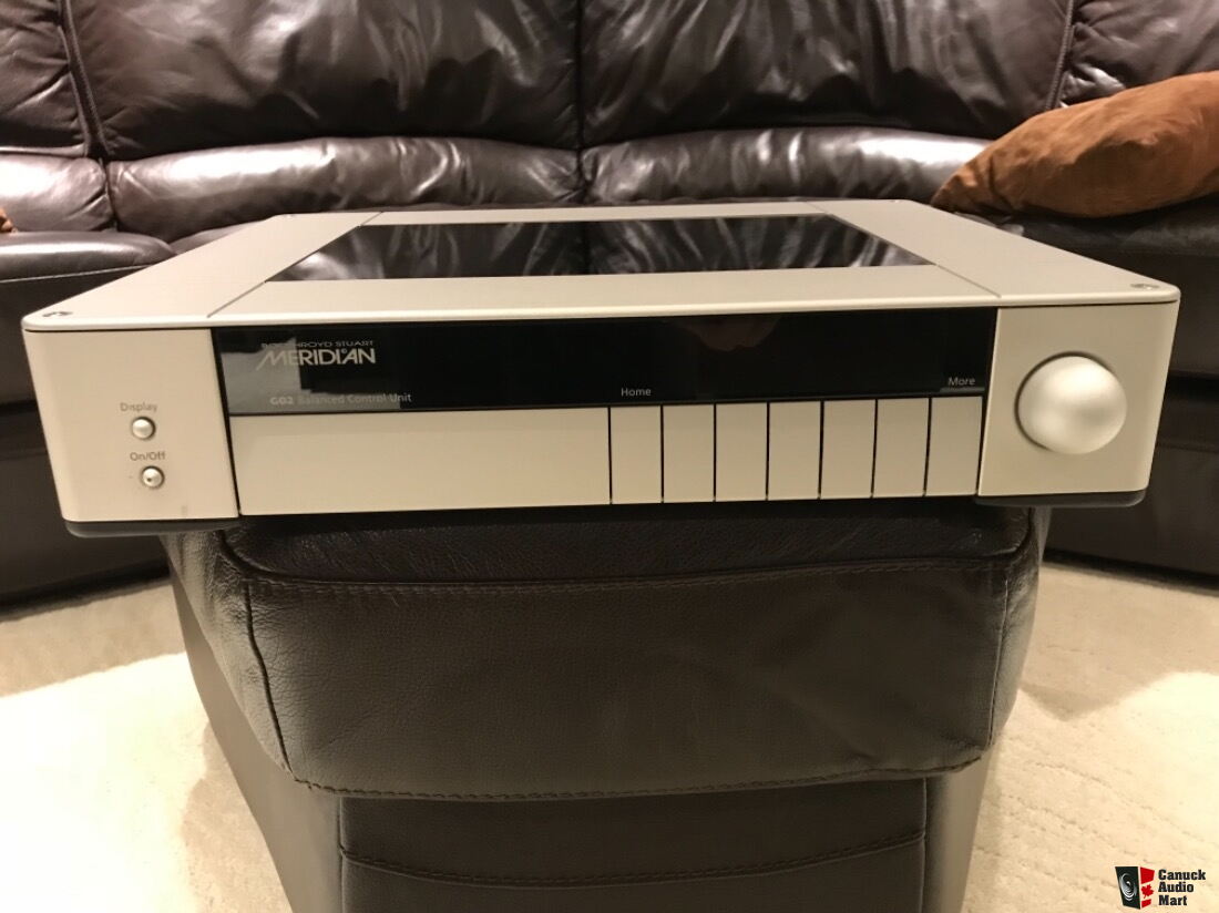 Meridian G02 preamp with the optional mm phonostage For Sale - US Audio ...