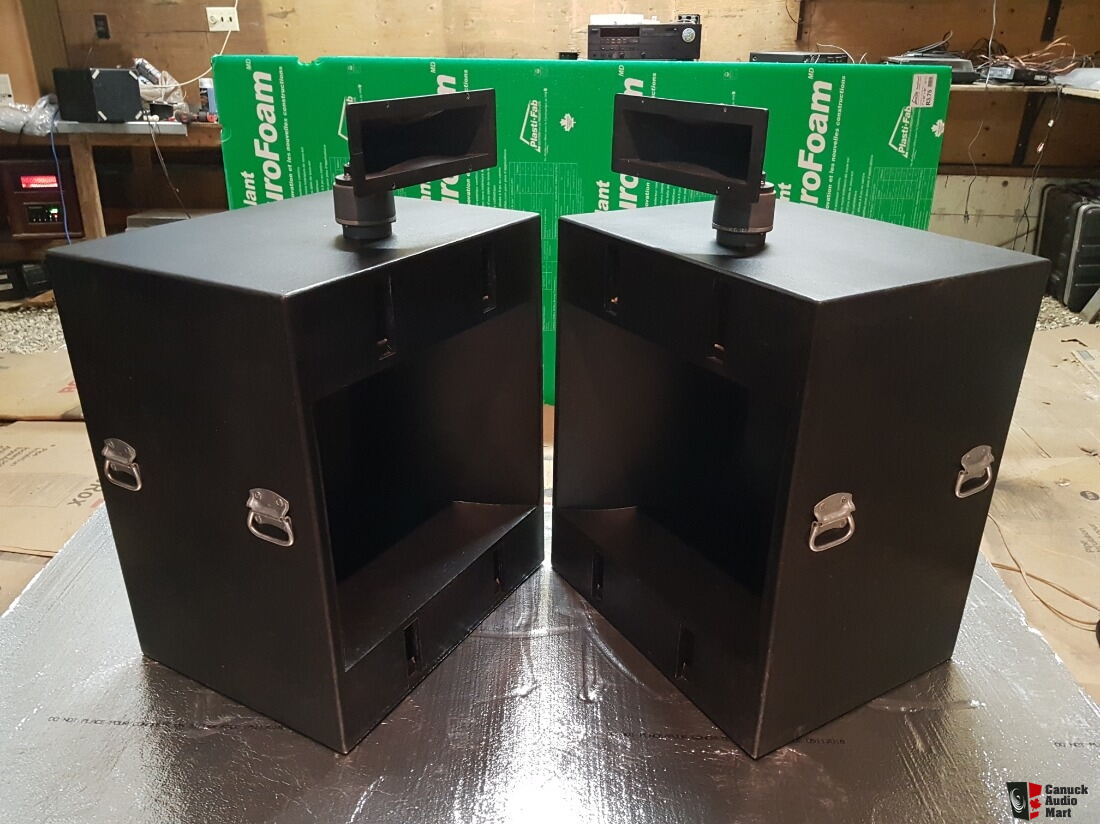 Altec 802-8G horn drivers with 32B horns - NEW LISTING - original ...