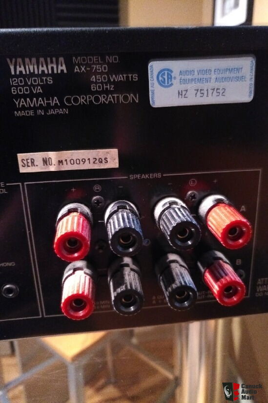 Yamaha AX 750 Integrated Amp Nice Vintage Piece Photo #2132611 - UK ...