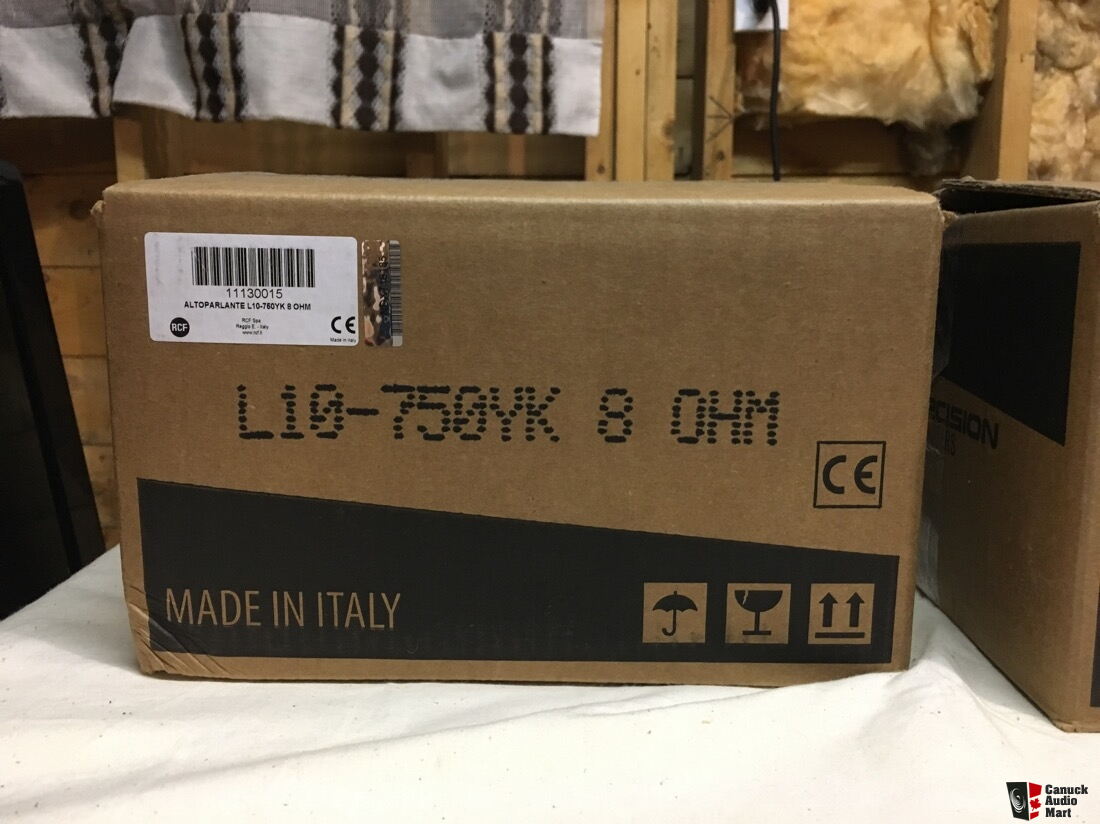 RCF L10-750YK 10 inch high power Raw Drivers Photo #2132878 - UK Audio Mart