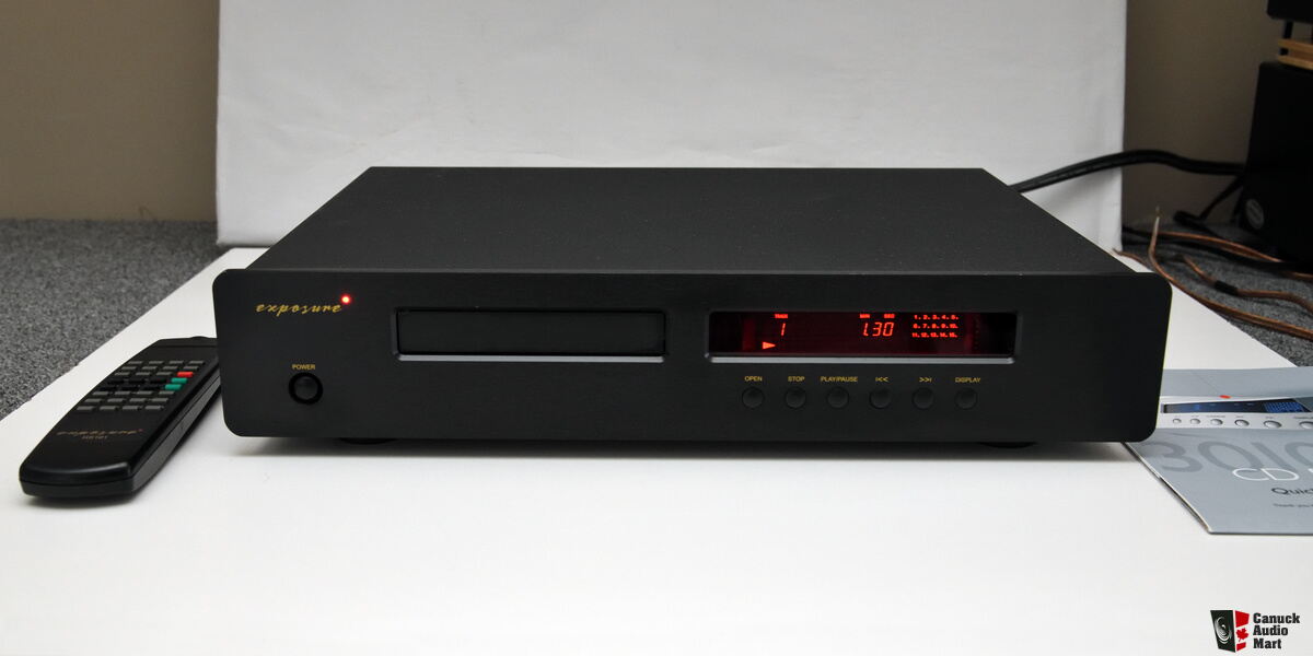 EXPOSURE 3010S2 CD Player + Siltech Digital Cable with BNC Photo ...