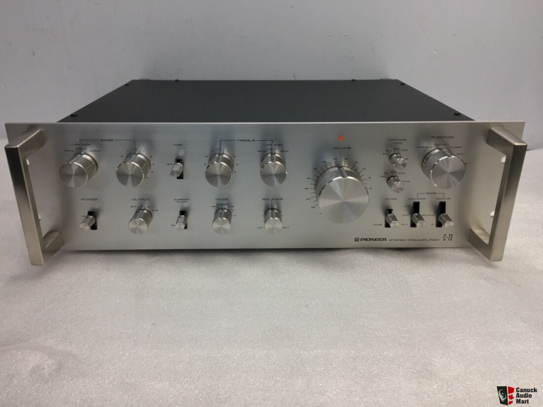 RARE Pioneer C73 Preamplifier in very nice and perfect working ...