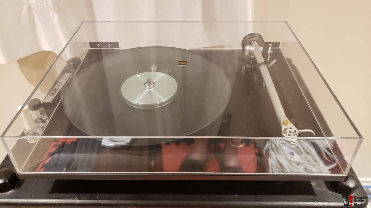 Rega P5 (c/w Upgrades) with TTPSU and Sumiko Blackbird HOMC Cartridge ...