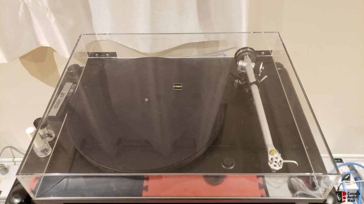 Rega P5 (c/w Upgrades) with TTPSU and Sumiko Blackbird HOMC Cartridge ...