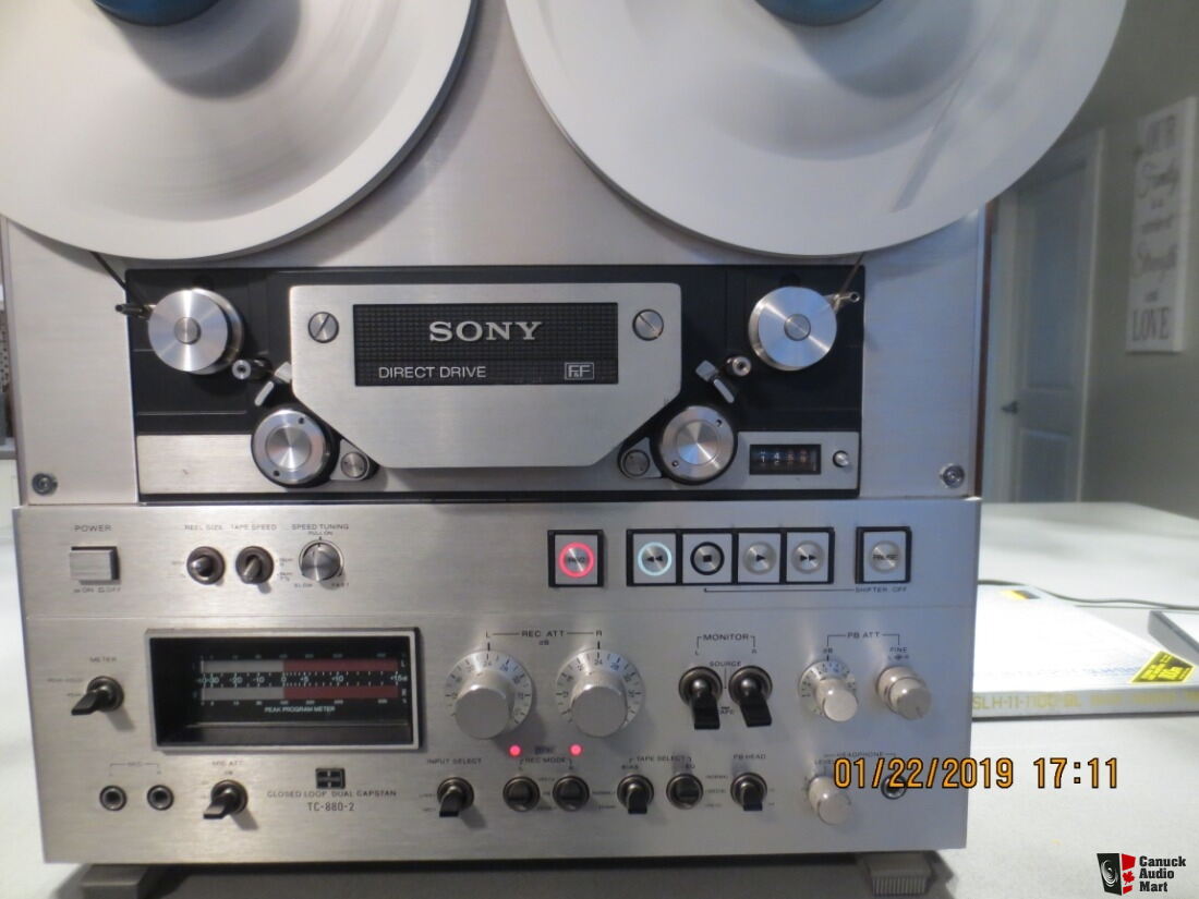 SONY TC 880 - 2 KING OF THE KINGS IN MINT Condition ,HOLY GRAIL OF REEL ...