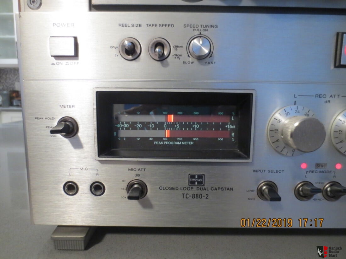 SONY TC 880 - 2 KING OF THE KINGS IN MINT Condition ,HOLY GRAIL OF REEL ...