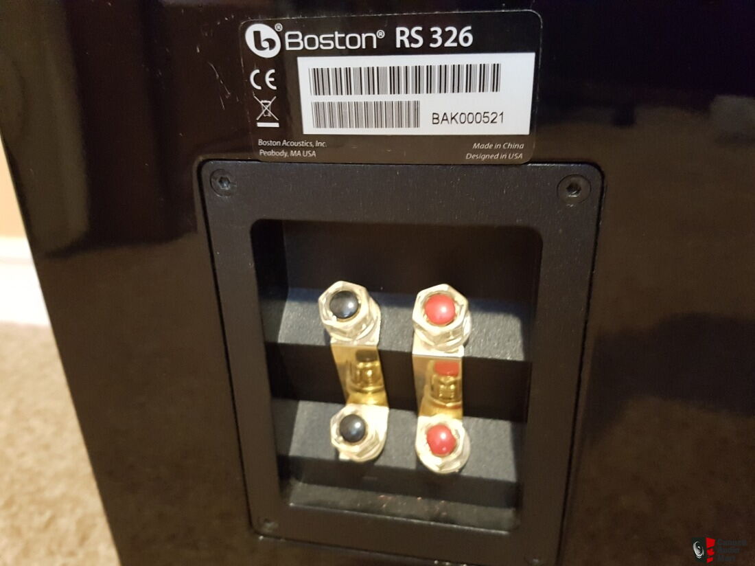 Boston Acoustics RS 326 Floor Standing Speakers Photo #2136877 - UK ...