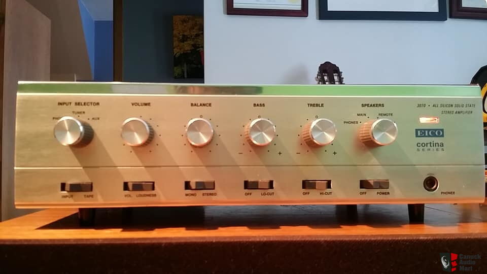 EICO Cortina 3070 Series Amplifier Photo #2137797 - US Audio Mart