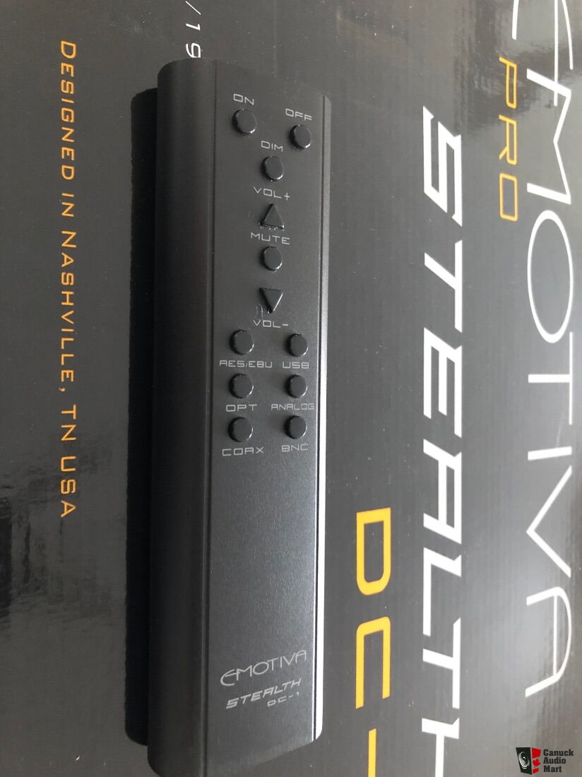 Emotiva Stealth DC-1 Photo #2139528 - Canuck Audio Mart