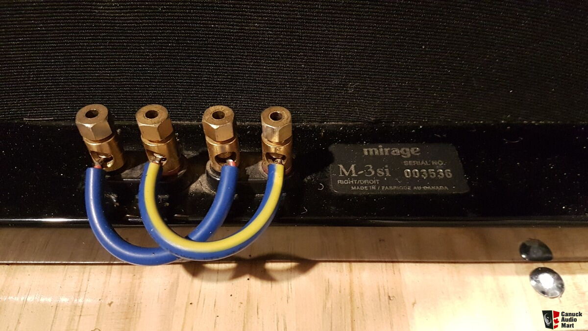 Mirage M3si full range towers Photo #2141355 - Canuck Audio Mart