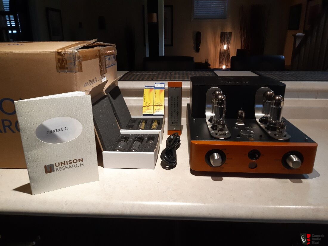 Unison Research Triode 25 Integrated Tube Amplifier (Sale Pending ...