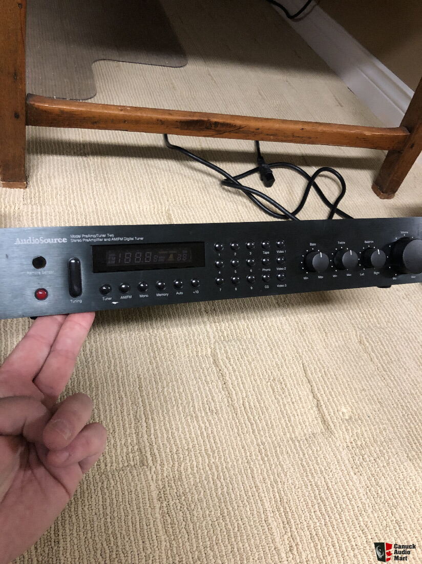 Audiosource Preamp tuner with remote For Sale - Canuck Audio Mart