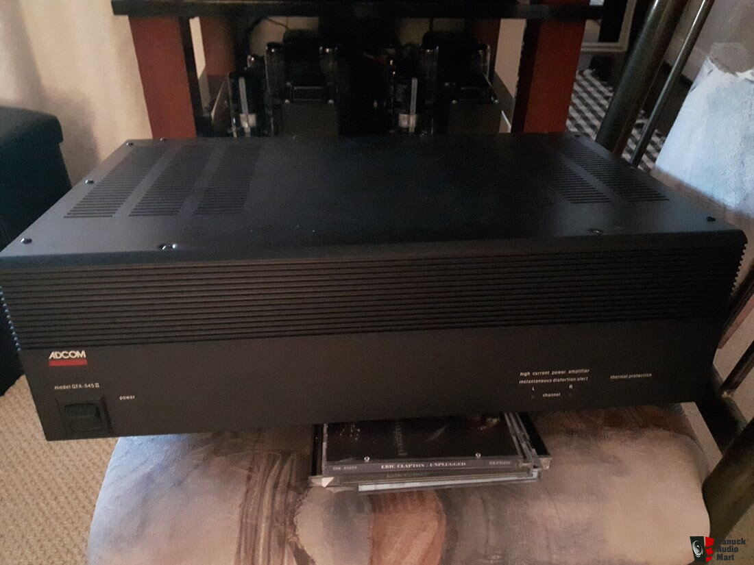 Adcom 545ii power amp For Sale - Canuck Audio Mart