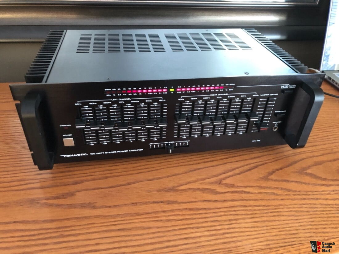 X-Rare Professional grade Realistic 32-8000 SPA100 Stereo Power ...