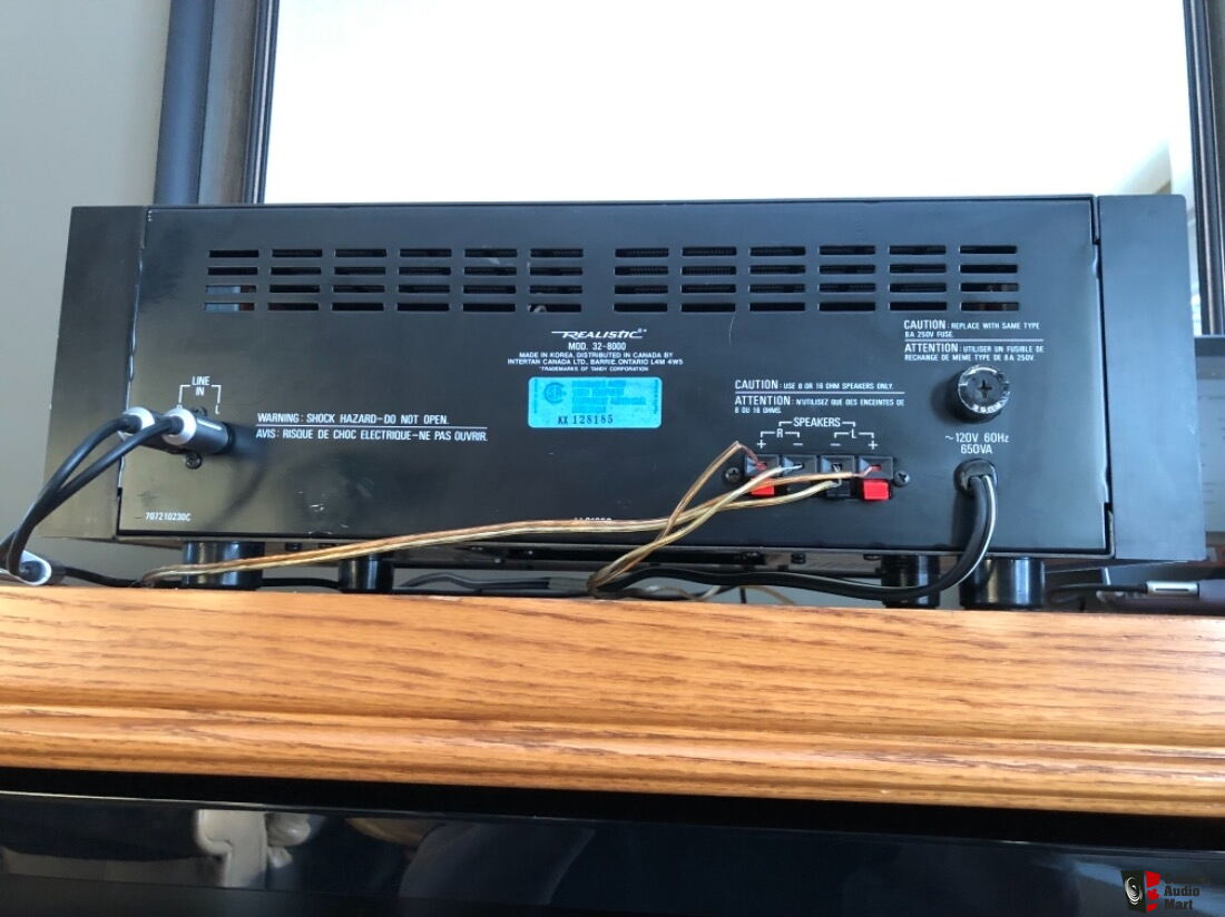 X-Rare Professional grade Realistic 32-8000 SPA100 Stereo Power ...