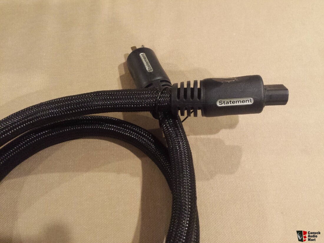 PS Audio XStream STATEMENT Power Cable 2.0m - High Purity OFC + Silver ...
