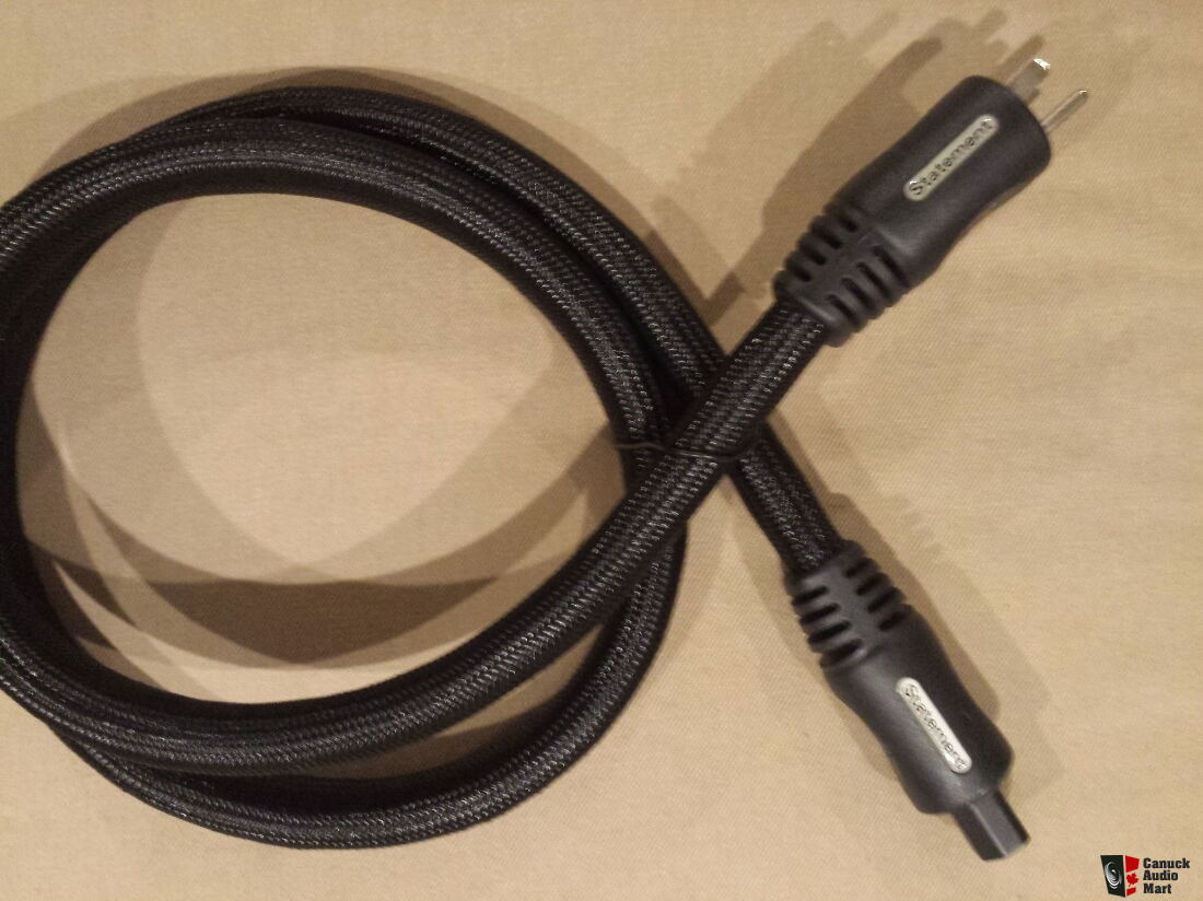 PS Audio XStream STATEMENT Power Cable 2.0m - High Purity OFC + Silver ...