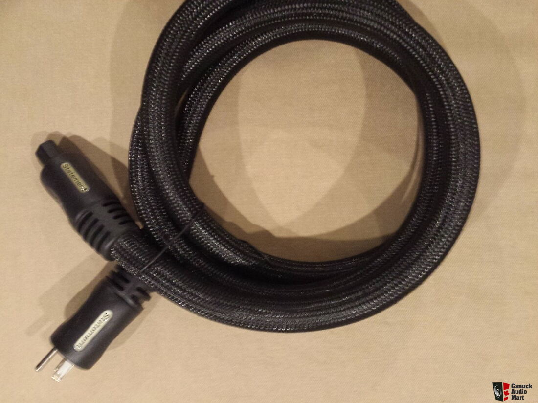 PS Audio XStream STATEMENT Power Cable 2.0m - High Purity OFC + Silver ...