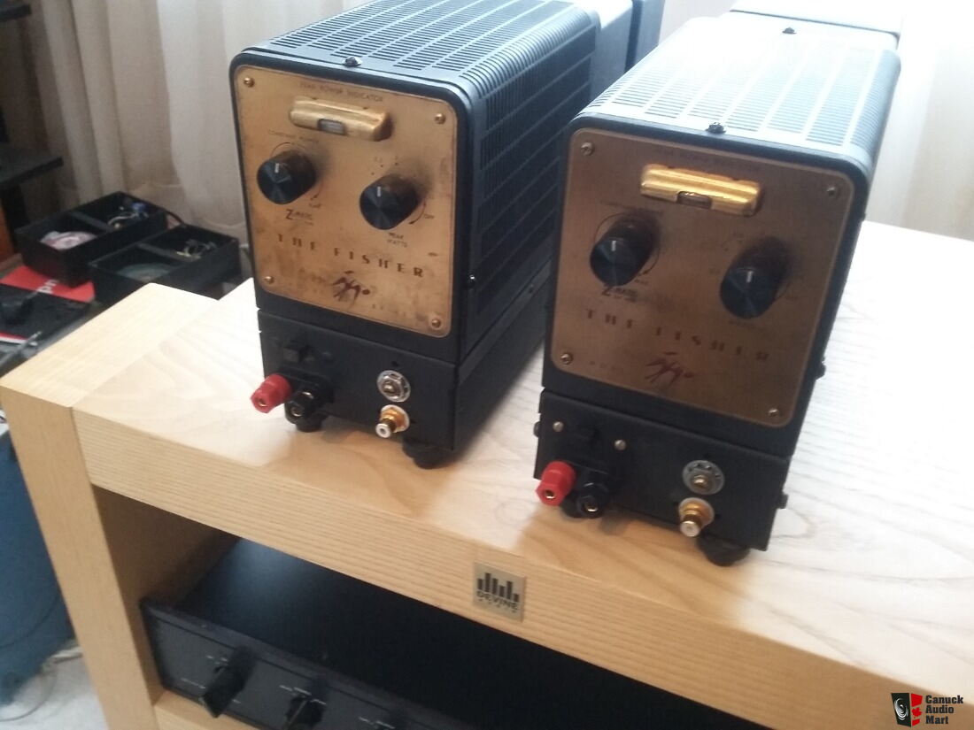 The Fisher 80 AZ Mono Block Amplifiers Photo #2152556 - UK Audio Mart