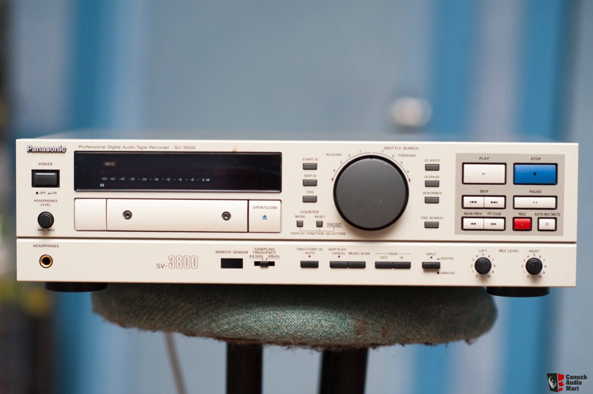 Panasonic SV-3800 DAT recorder For Sale - UK Audio Mart