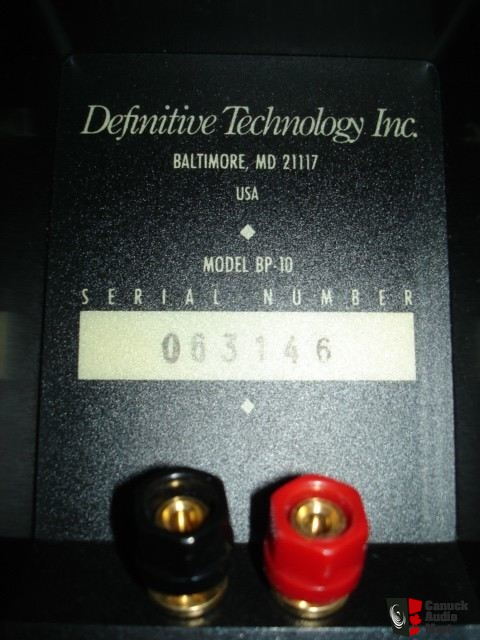 Definitive Technology BP-10 Bipolar Speakers Photo #2153302 - UK Audio Mart