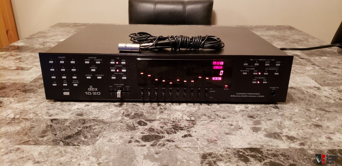 DBX 10/20 Computerized Equalizer Analyzer Excellent Condition Photo ...