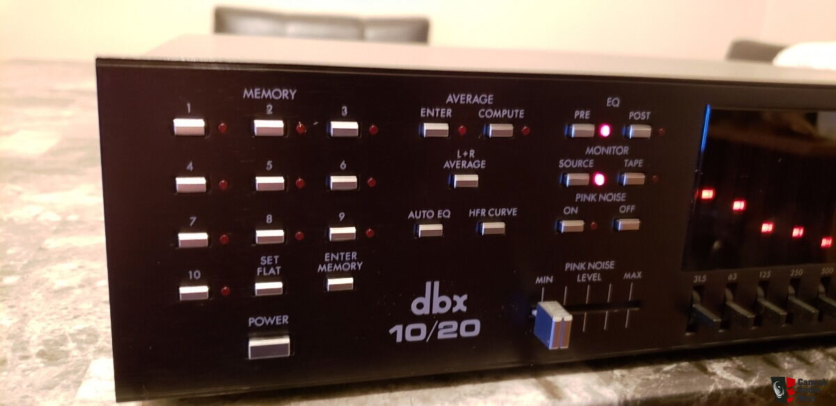 DBX 10/20 Computerized Equalizer Analyzer Excellent Condition Photo ...