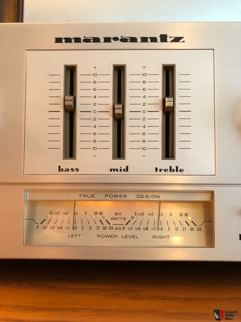 Refurbished 1982 Marantz PM300 Integrated Amplifier VU Meters Photo ...