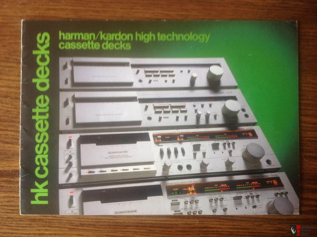 Harman Kardon CD301 Owner's manuel and brochure For Sale - UK Audio Mart