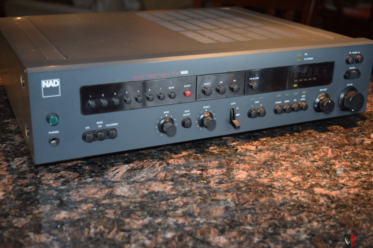 NAD 1600 Monitor Series Preamplifier Photo 2156055 UK Audio Mart NAD 1600 Monitor Series Preamplifier Photo 2156055 UK Audio Mart