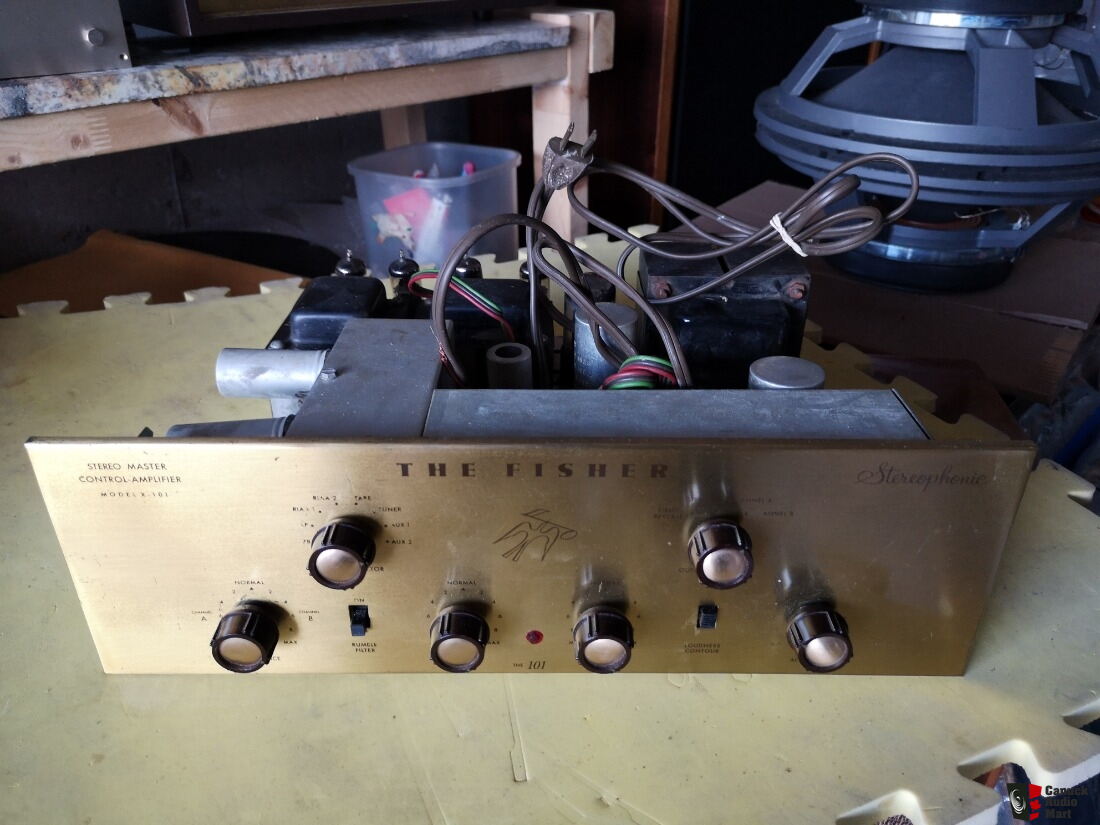 Fisher vintage tube amplifier Photo #2157633 - Canuck Audio Mart