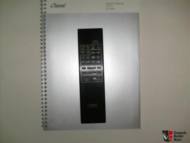 CLASSE CAP-151 Integrated Amplifier & CLASSE CDP-10 CD Player...WILL ...