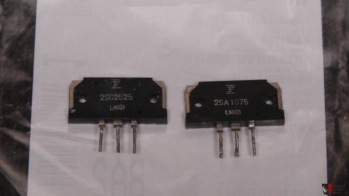 2SA1075 & 2SC2525 Fairchild Transistor pair Photo #2159002 - UK Audio Mart