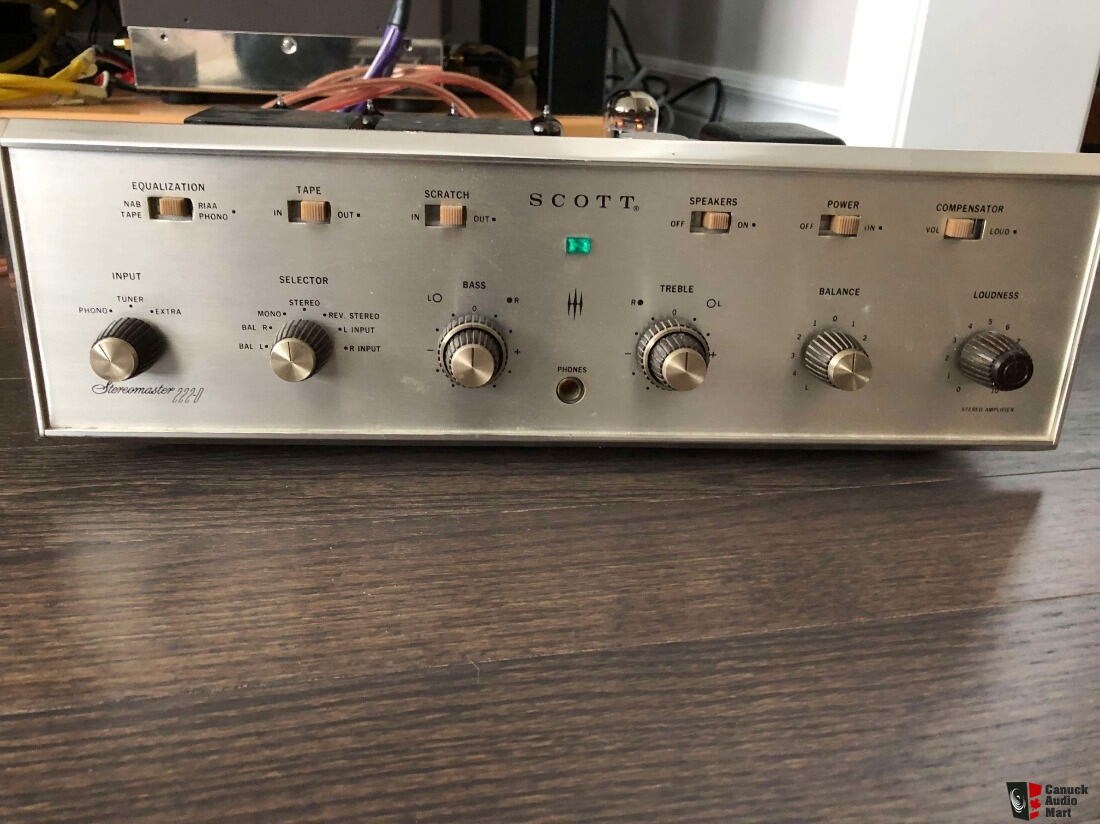 Scott 222D tube integrated amplifier Photo #2159268 - Canuck Audio Mart