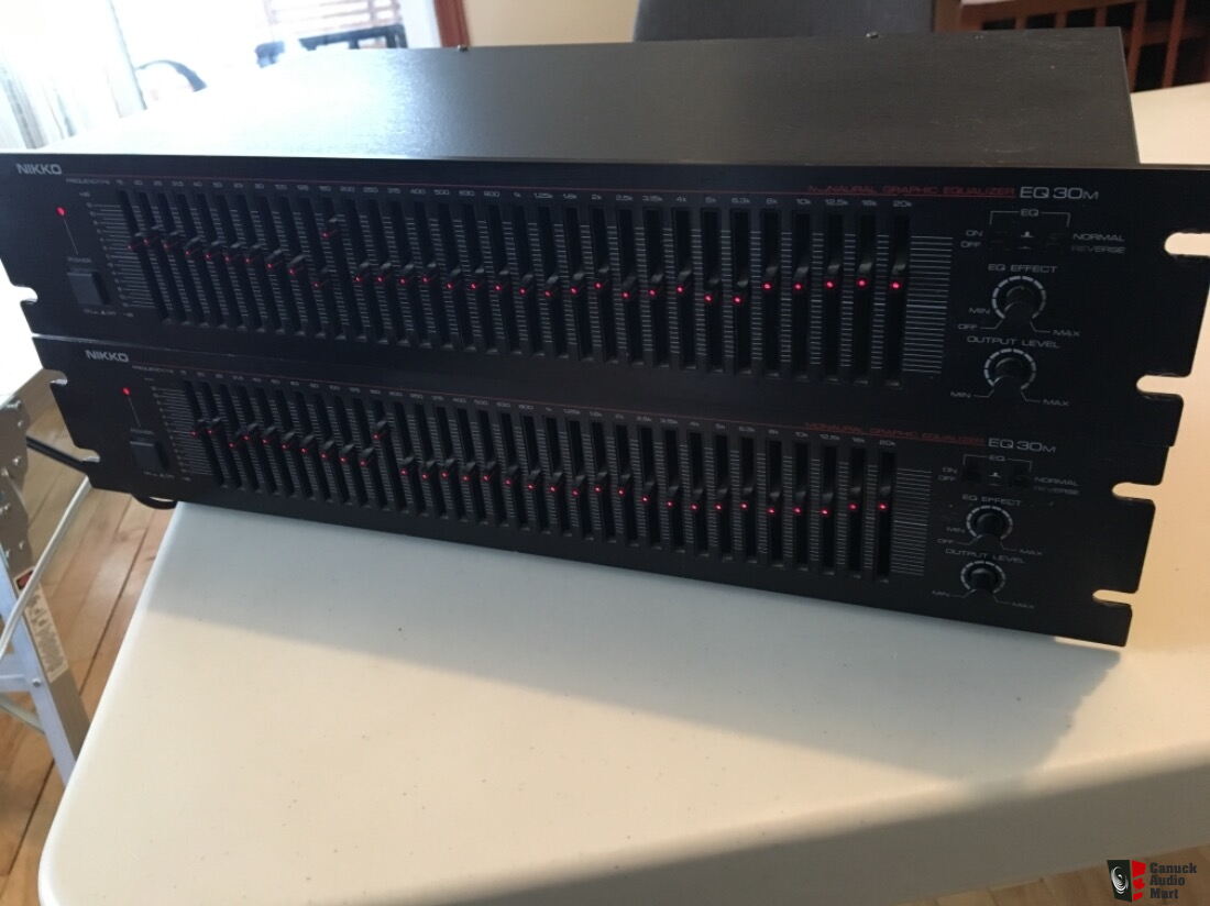 Nikko EQ 30M monaural graphic equalizer (32 bands) Photo #2161732 ...