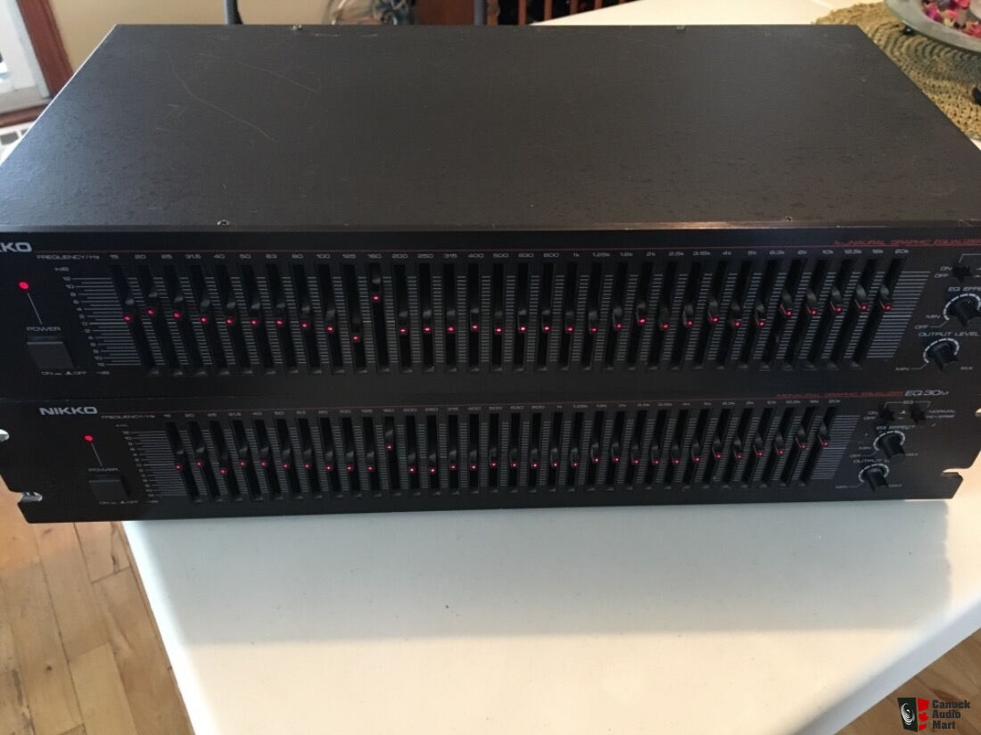 Nikko EQ 30M monaural graphic equalizer (32 bands) Photo #2161731 ...