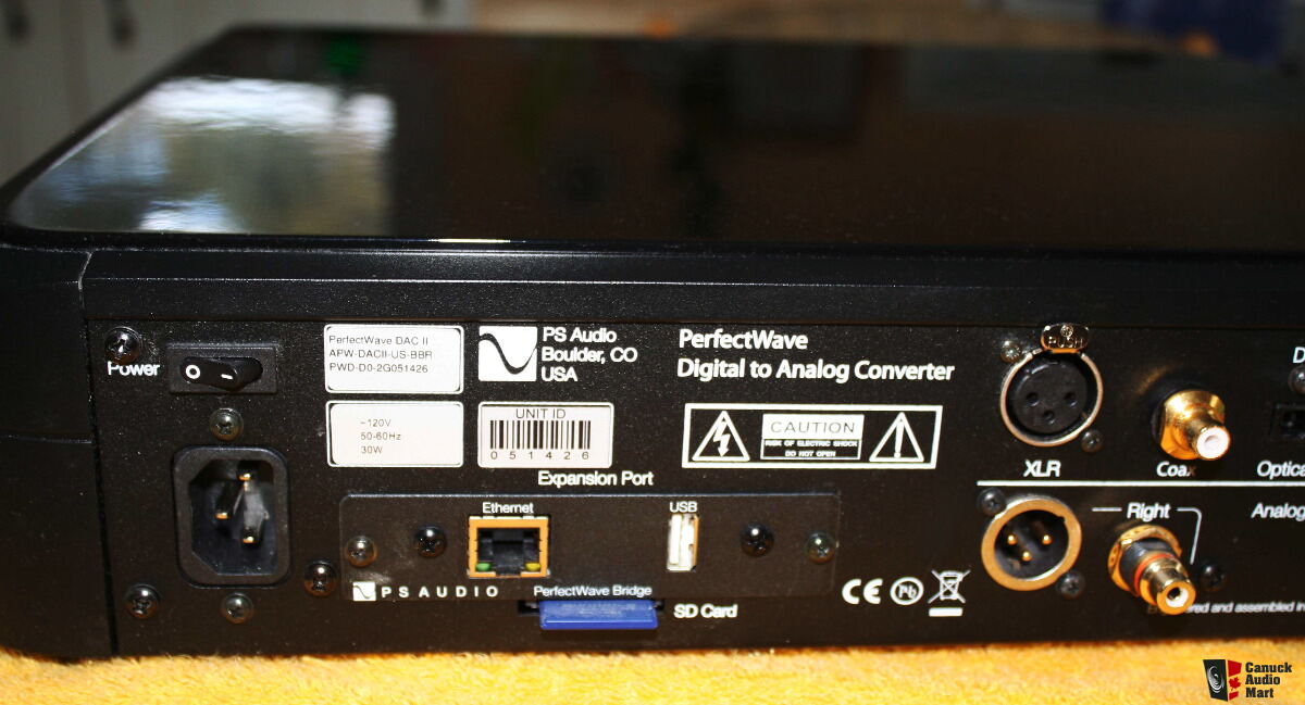 PS Audio Perfect Wave DAC MK II with Network-Bridge + SD-card Photo ...