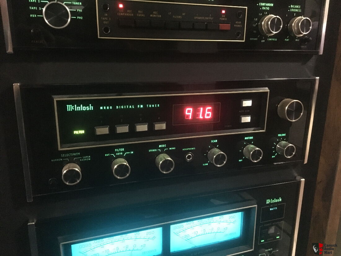 McIntosh MR80 Tuner Best Offer For - Canuck Audio Mart