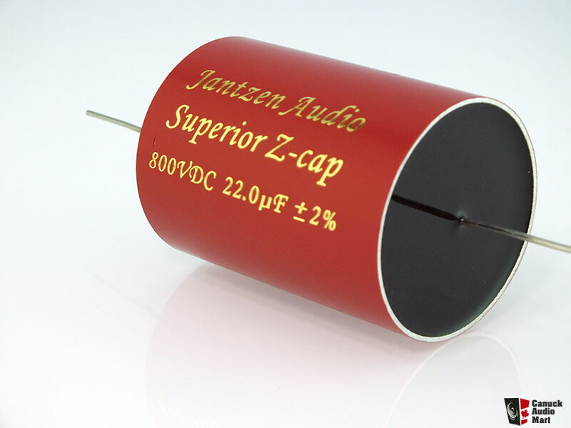 Jantzen Superior Z-Cap, 22.00µF 800VDC - NEW MATCH PAIR For Sale ...