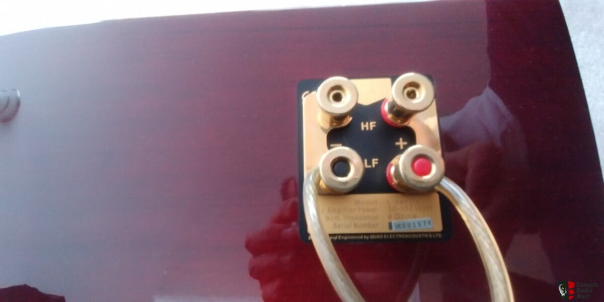Quad 22L2 speakers and Quad L2 center speaker Photo #2166923 - UK Audio ...