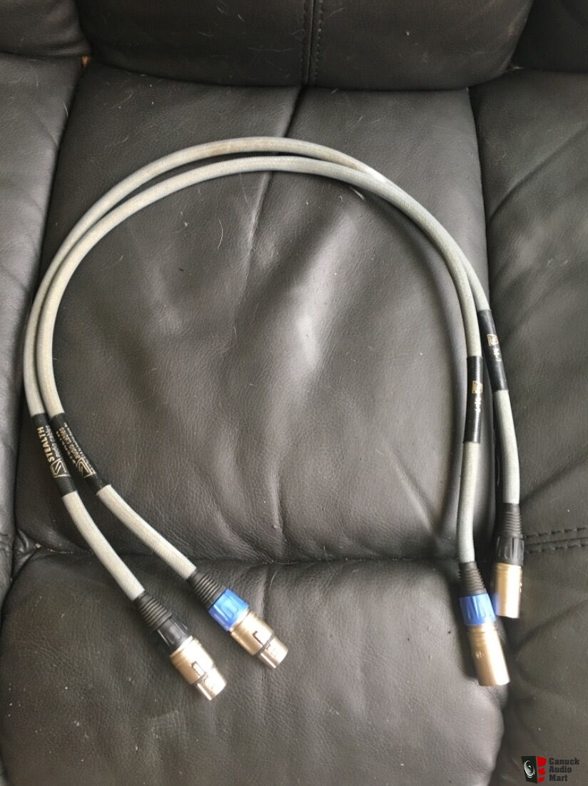 Stealth audio M7 silver XLR interconnects For Sale - Canuck Audio Mart