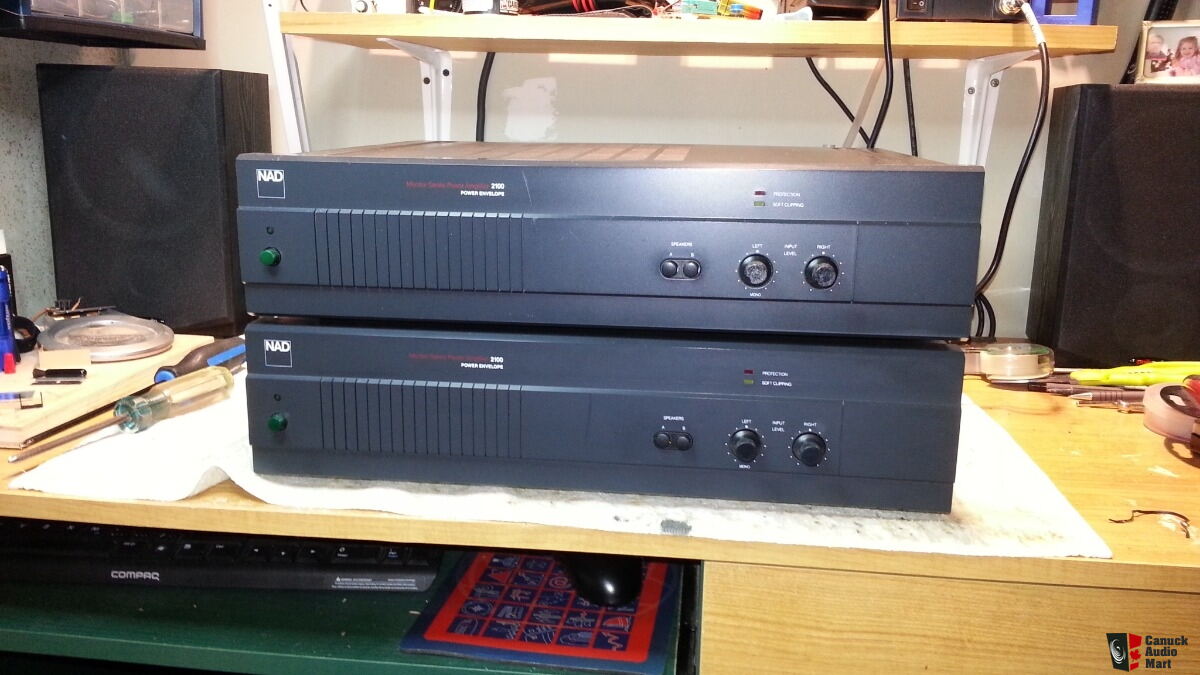 NAD 2100 Monitor Series Power Amplifiers (Pair) Photo #2171178 - Canuck ...