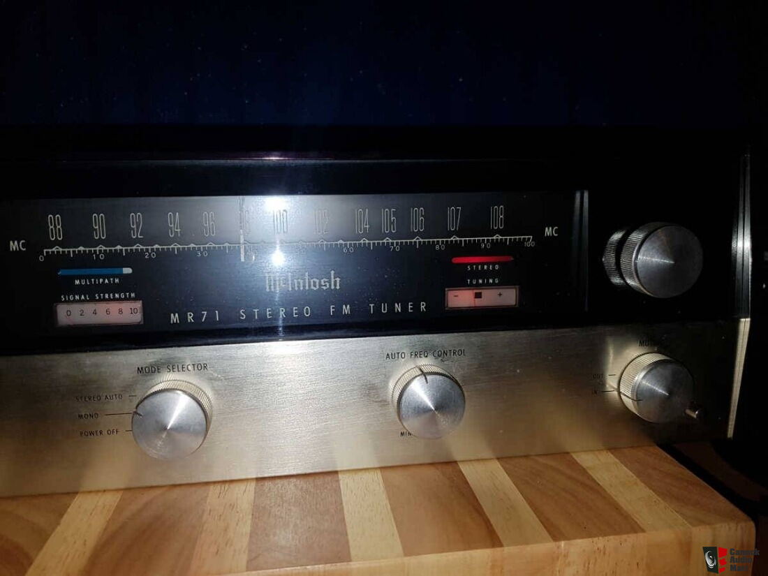 Mcintosh MX71 Tuner NICE w/indoor/outdoor FM antenna Photo #2171397 ...