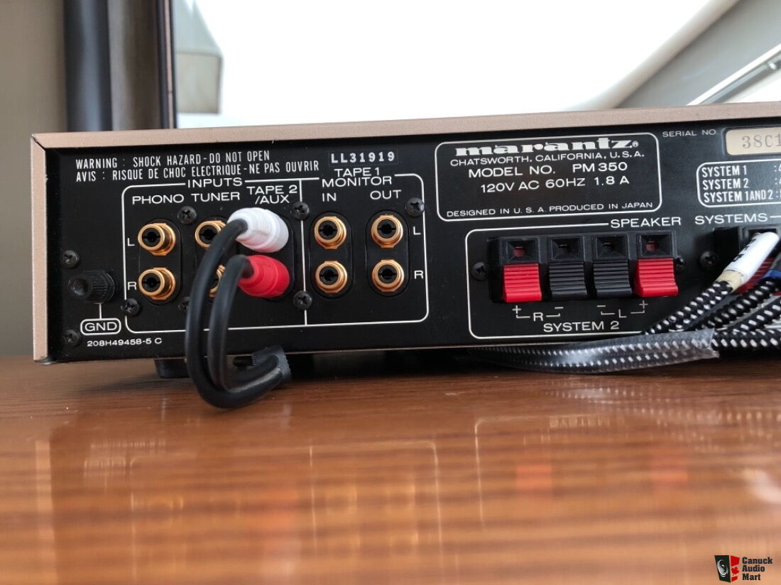 Professionally Serviced 1982 Marantz PM-350 Slimline Champagne series ...
