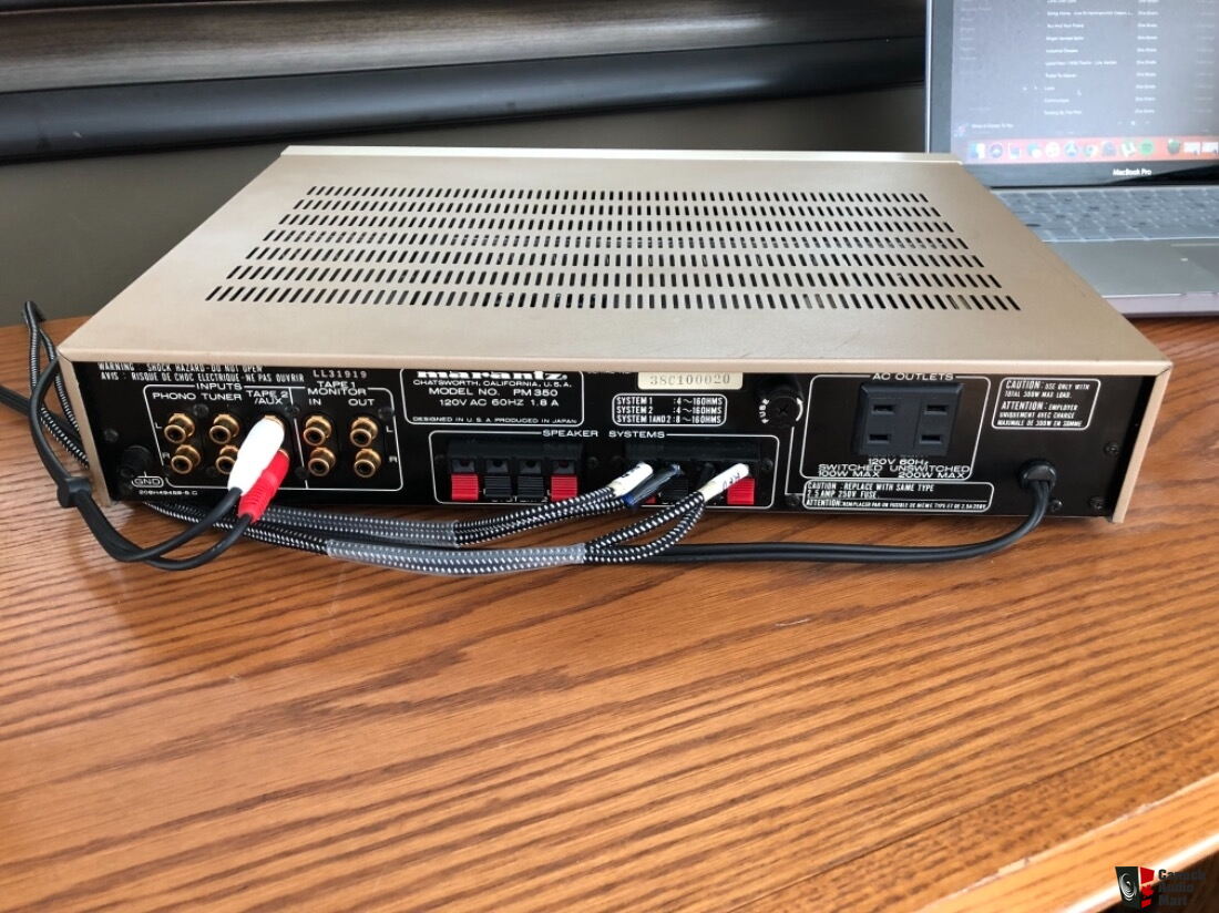 Professionally Serviced 1982 Marantz PM-350 Slimline Champagne series ...