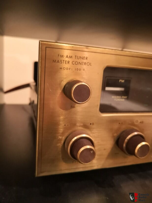 Fisher Model 100T AM/FM Tube Tuner Preamplifier with Phono Photo ...